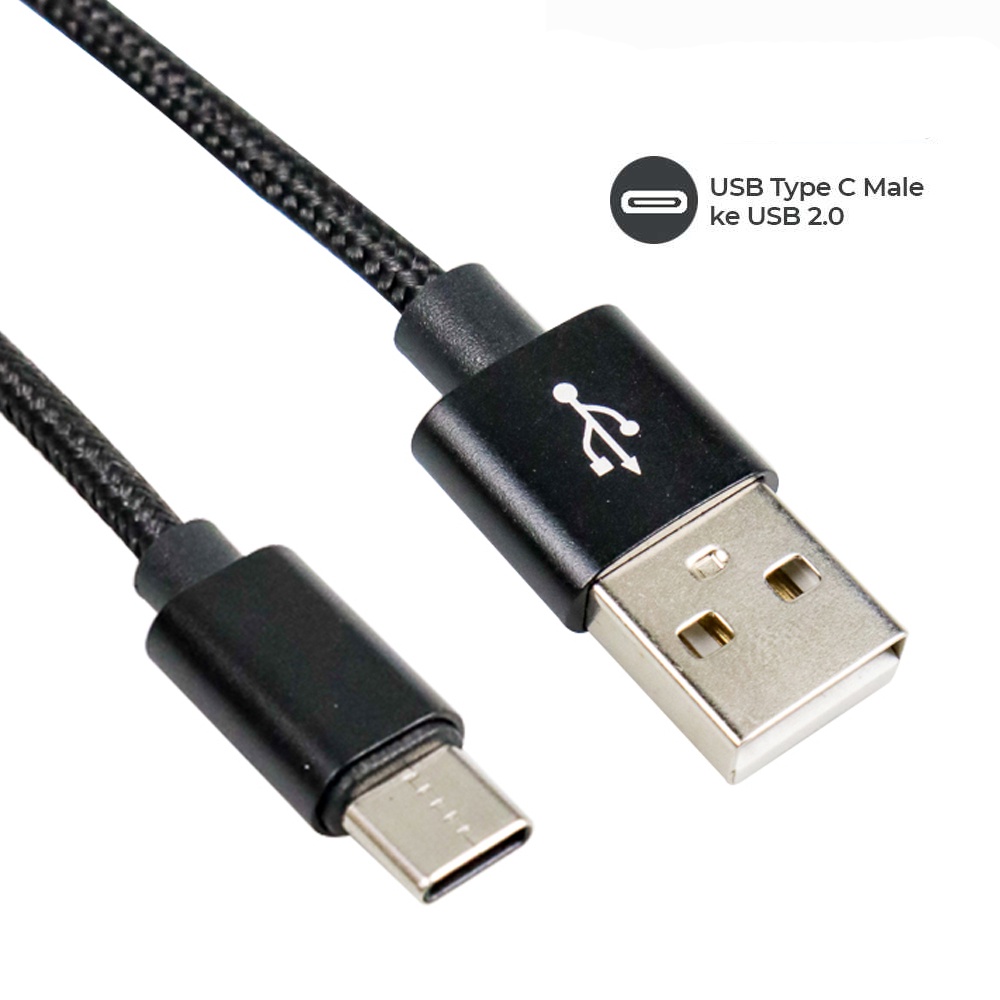 Jual Kabel Charger USB Type C 25 cm | Shopee Indonesia