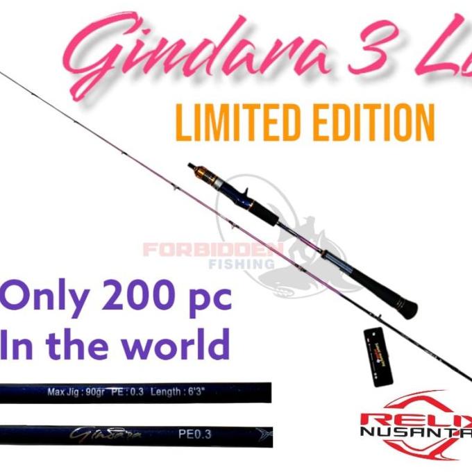 Jual Joran Gindara 3 Lb PE 0,3 OH Limited Edition Relix Nusantara ...