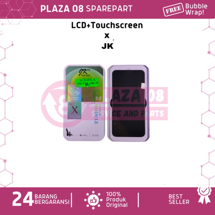 Jual Lcd + Touchscreen Iphone X Black (Jk) | Shopee Indonesia