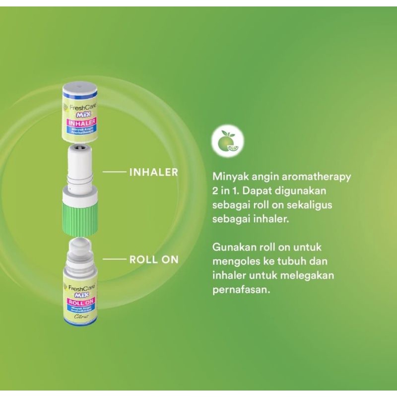 Jual Freshcare Minyak Angin Aromaterapi Roll Onrelaxsmash Minyak Angin 4 In 1 Shopee Indonesia