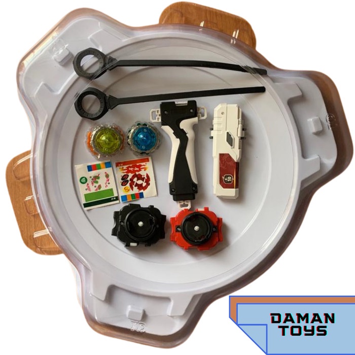 Jual Mainan Gasing Beyblade VS Battle Set DX Spriggan Arena Gangsing ...