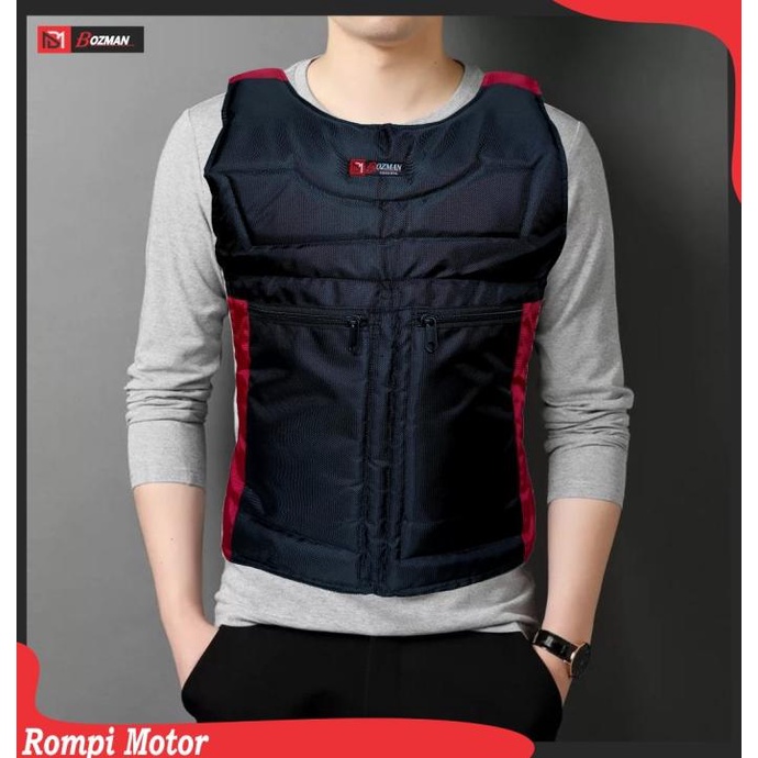 Jual Big Sale Rompi Motor Tas Anti Angin Pelindung Dada Cordura Premium ...