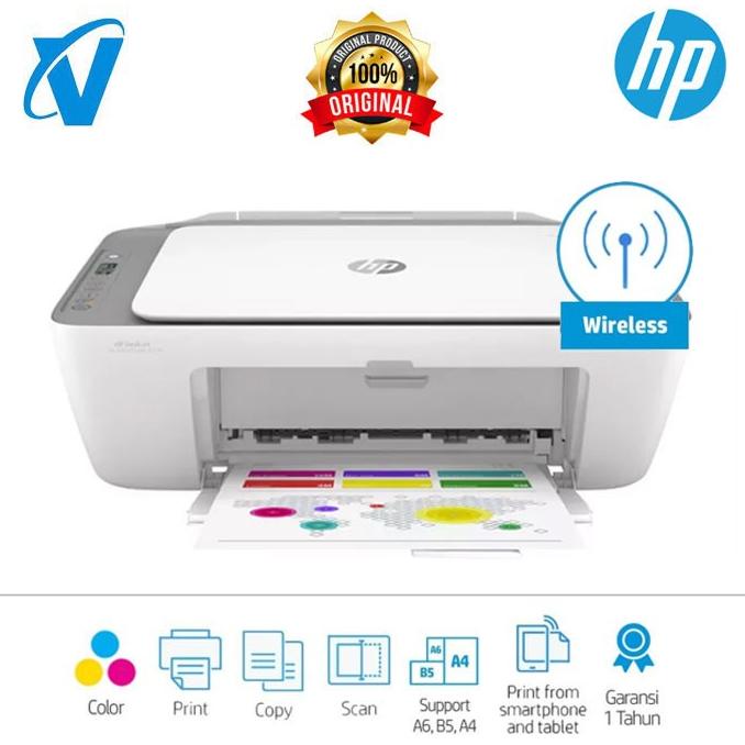 Jual HP DeskJet Ink Advantage 2775 All in One Printer | Shopee Indonesia
