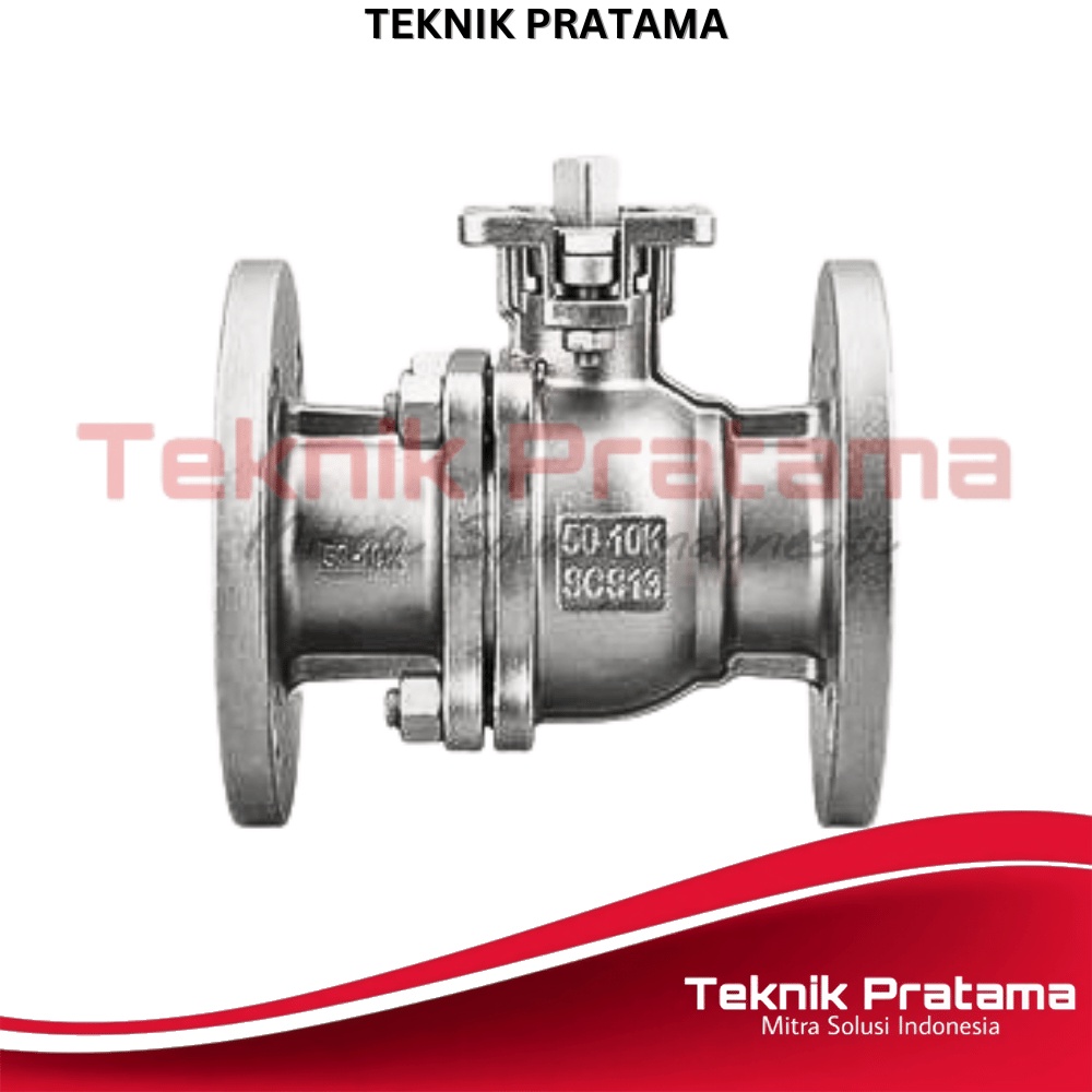 Jual Stop Kran Ball Valve WCB Type Flange JIS 10k Size 2 Inch | Shopee Indonesia