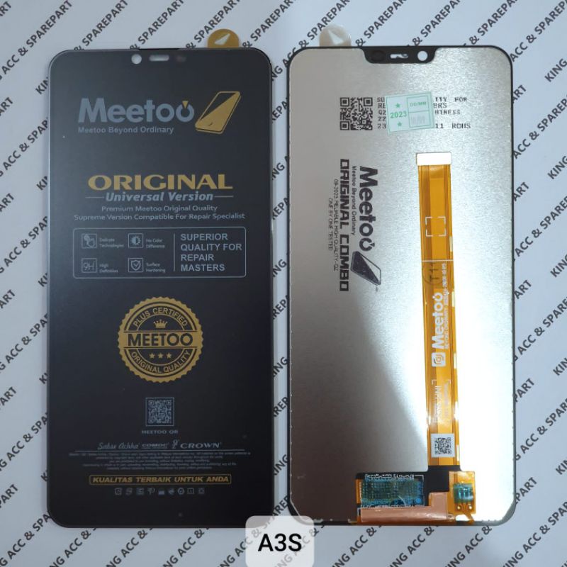 Jual ORIGINAL MEETOO LCD TOUCHSCREEN OPPO A3S A5 REALME 2 REALME C1 A12E | Shopee Indonesia