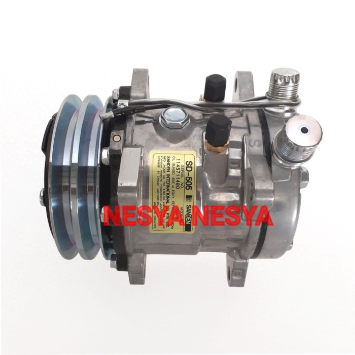 Jual compresor kompresor ac mobil sd505 / sd 505/ fc 505 model sanden ...