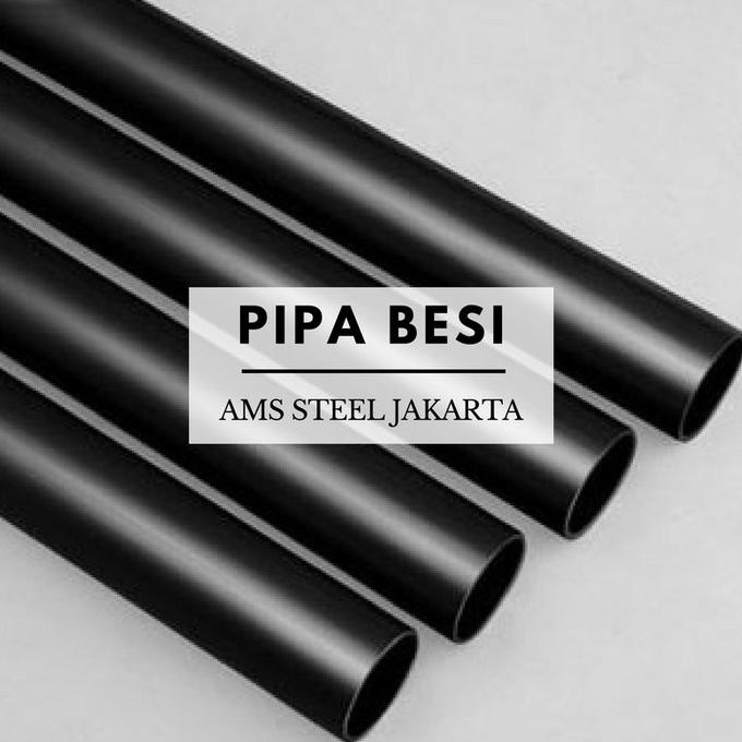 Jual 1 INCH 110CM SCH 40 WELDED PIPA BESI PIPE CARBON STEEL | Shopee ...