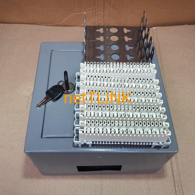 Jual Box MDF telepon 50 pair / terminal box LSA 50 pair | Shopee Indonesia