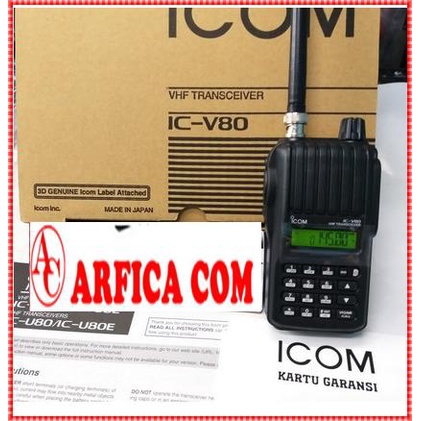 Jual JUAL HT ICOM IC-V80 GARANSI RESMI ORIGINAL MURAH | Shopee Indonesia