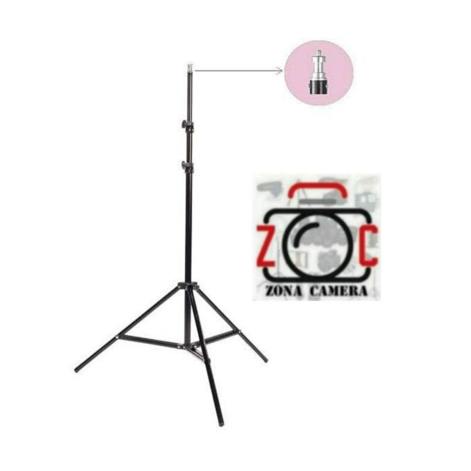 Jual Light Stand Lampu Studio Tripod Ring Light Strobis Led Video Flash ...