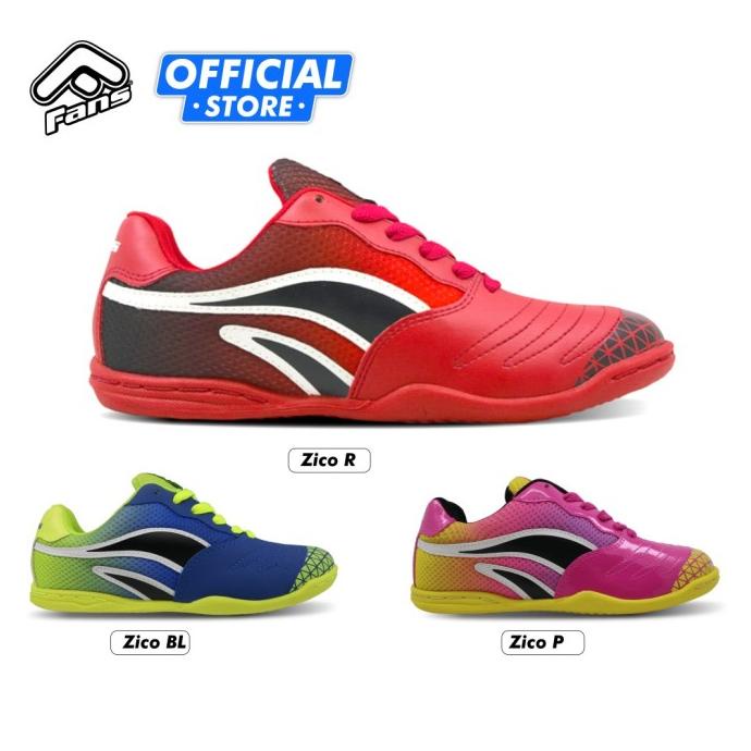 Jual Sepatu Fans Zico - Sepatu Futsal Pink Kuning | Shopee Indonesia