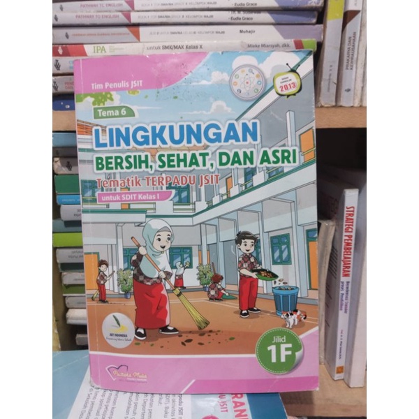 Jual BUKU TEMATIK TERPADU JSIT KELAS 1/I SD/SDIT/TEMA 1,2,3,4,5,6,7,8 ...
