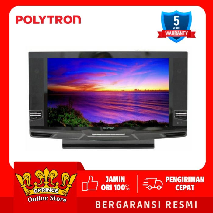 Jual Polytron Digital Tv 24 Inch Pld 24V223 Semi Tabung Dvb-T2 Hd Ready ...