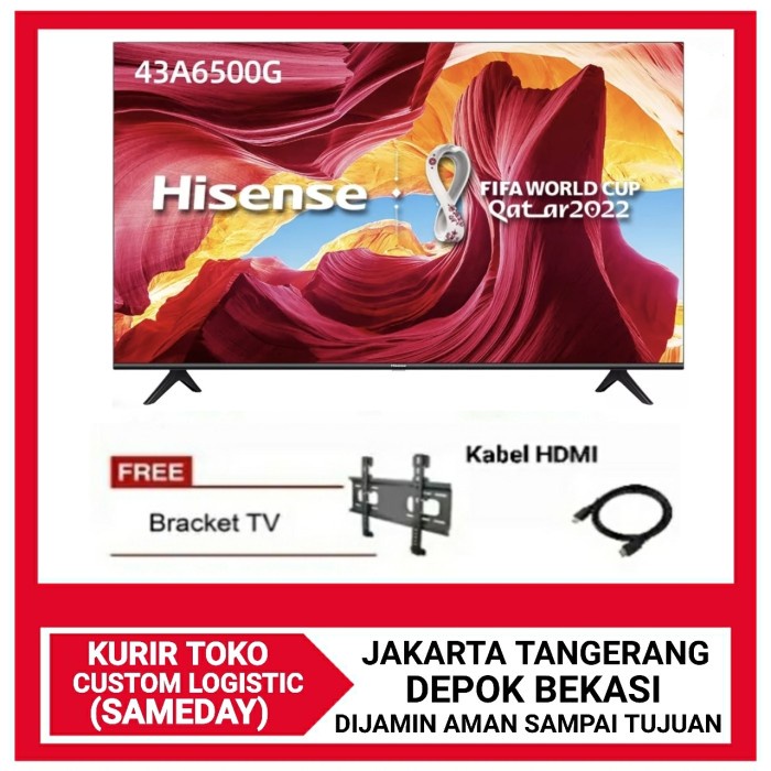Jual Hisense 43 Inch Android 4K Uhd-Full Screen Bezeless Smart Tv ...