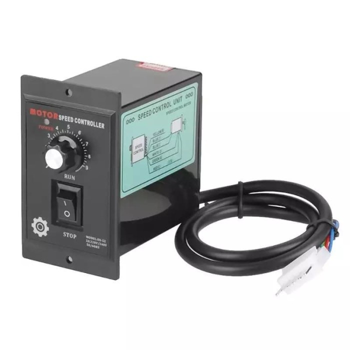 Jual AC Motor Speed Controller 400W 220V Dimmer Modul Box Kotak Casing ...
