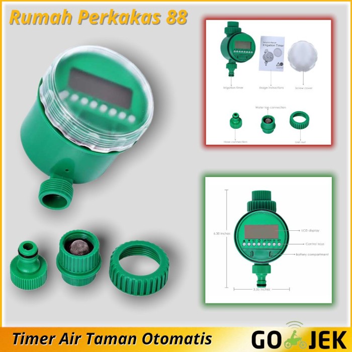 Jual Alat Digital Automatic Irigasi Timer Air Taman Otomatis Garden ...