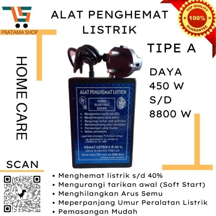 Jual Original Penghemat Listrik-Home Electric Saver 450Watt Resmi Tipe ...