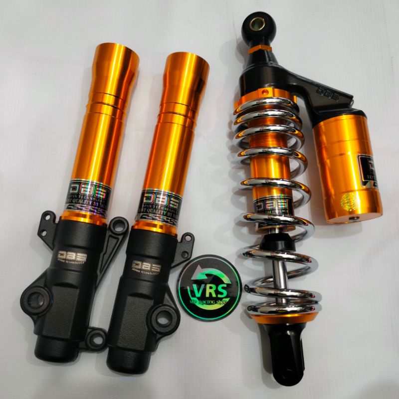 Jual paket shock depan belakang beat Scoopy Vario 125/150 Mio Mioj ...