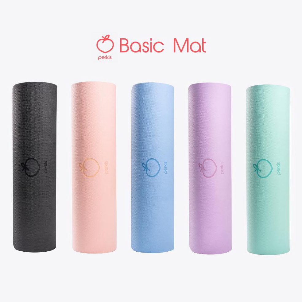 Jual TREND TERBARU Perkis Basic Mat (Yoga Mat, Premium TPE 6mm ...