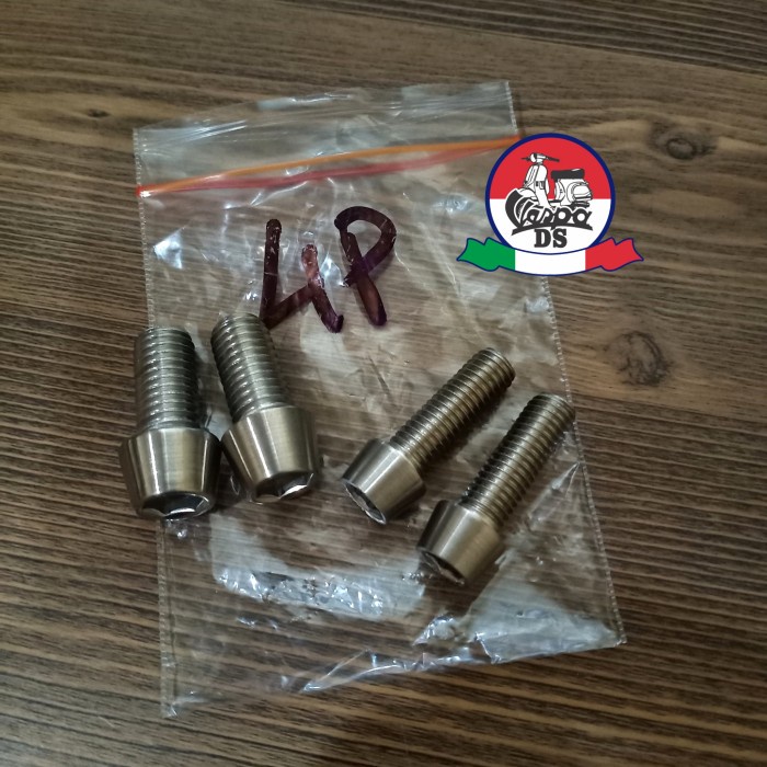 Jual New Baut Stainless Kaliper Brembo 4 Piston Vespa Kode Ma257 ...