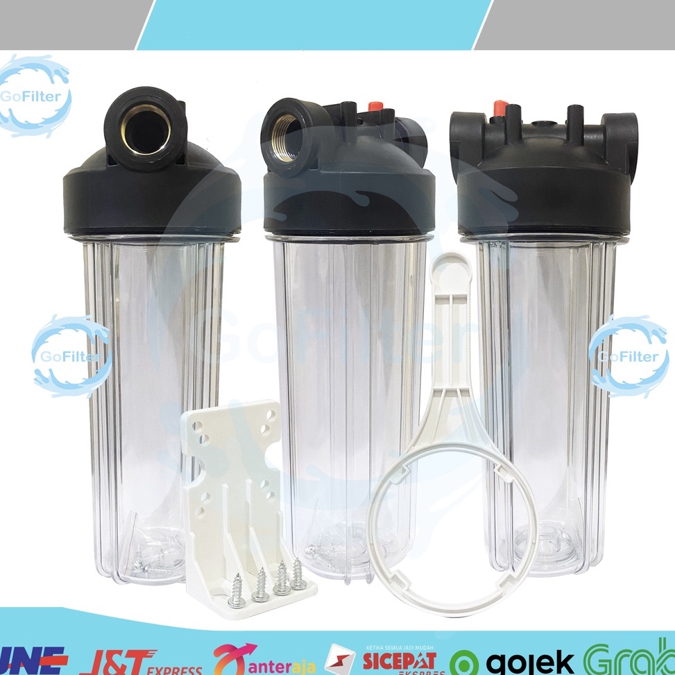 Jual Barang Pilihan..!! HOUSING FILTER AIR CLEAR DOUBLE ORING 10 INCH ...