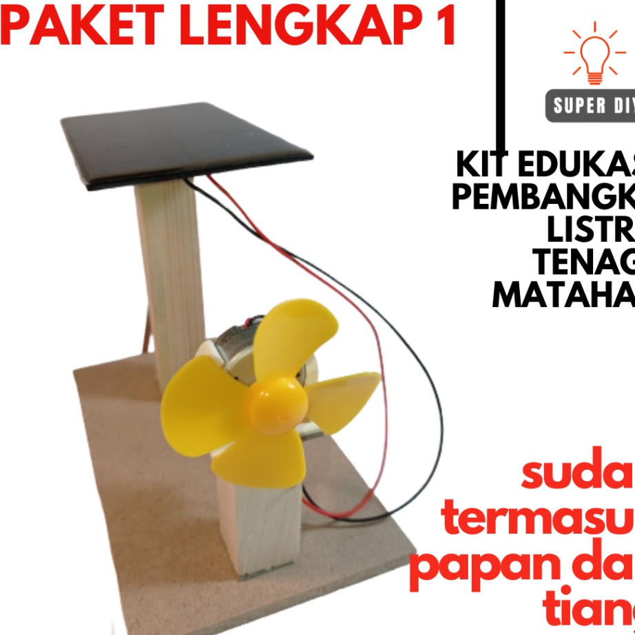 Jual Kualitas Dijamin KIT EDUKASI PEMBANGKIT LISTRIK TENAGA MATAHARI ...