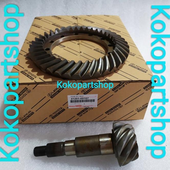 Jual Gear Set 2f Hardtop 9x37 Gear Pinion Gigi Gardan 2f Hardtop 9x37