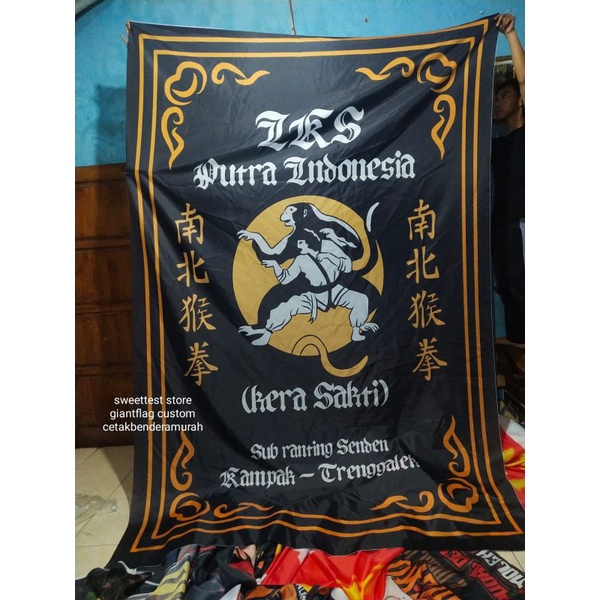 Jual BENDERA KERA SAKTI FULL PRINTING, BENDERA IKS, BENDERA PASKER ...