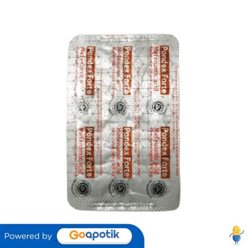 Jual PONDEX FORTE 500 MG STRIP 10 KAPLET | Shopee Indonesia
