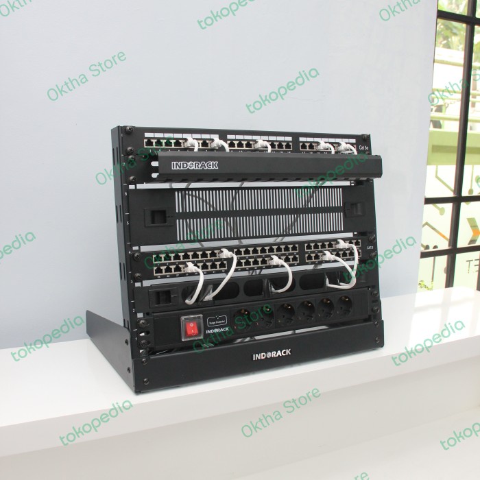 Jual INDORACK DOR08 8U Desktop Open Rack 19" RACK SERVER | Shopee Indonesia