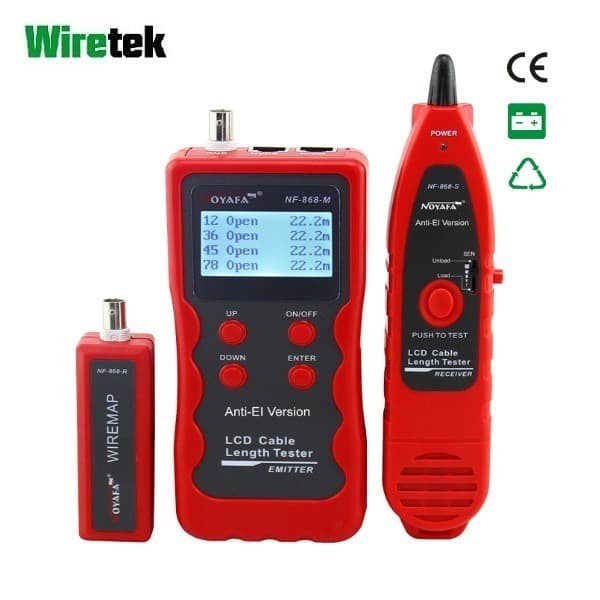 Jual Cable Tester Digital Multifungsi NF-868 | Shopee Indonesia