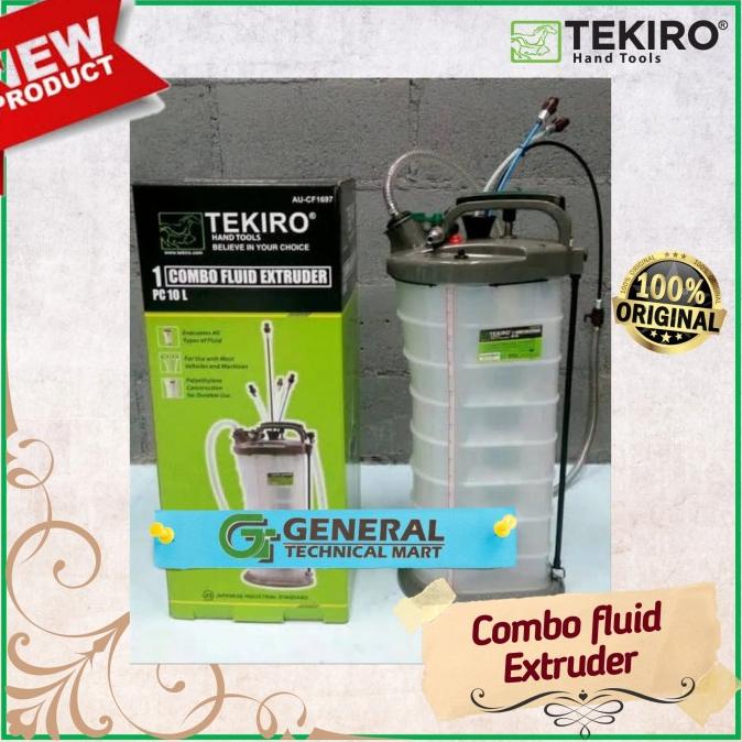 Jual Pompa Oli kombinasi 10 Liter Combo fluid Extruder TEKIRO | Shopee ...