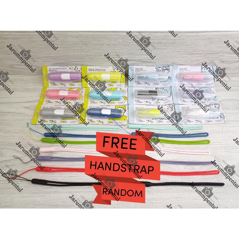 Jual BARU Pastel Pocket Inhaler 2in1 Original Thailand BamBam Lisa ...