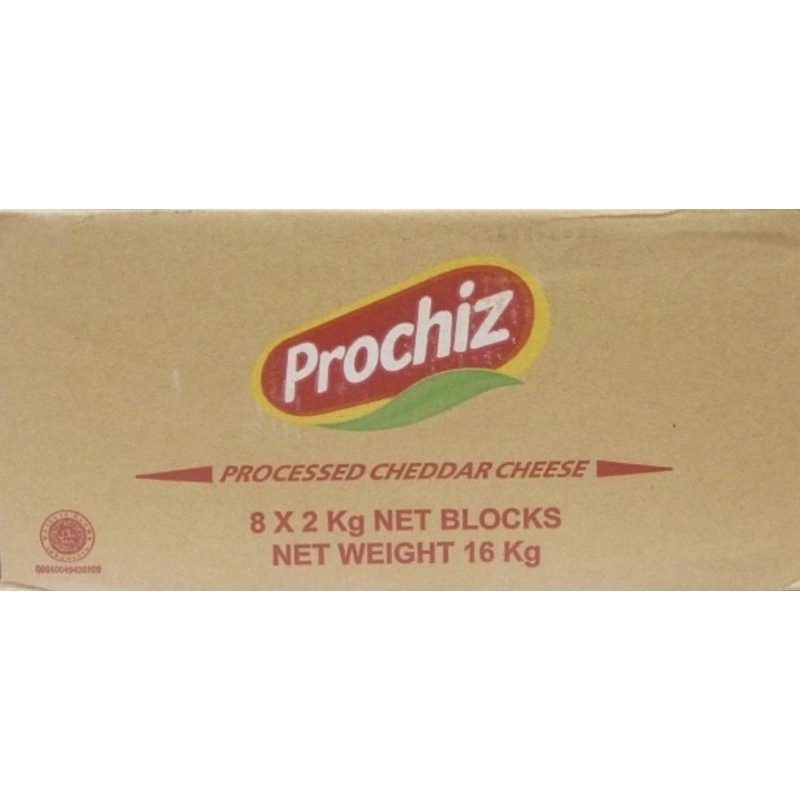 Jual Prochiz Premium Keju Cheddar Kemasan Pak 2 kg | Shopee Indonesia