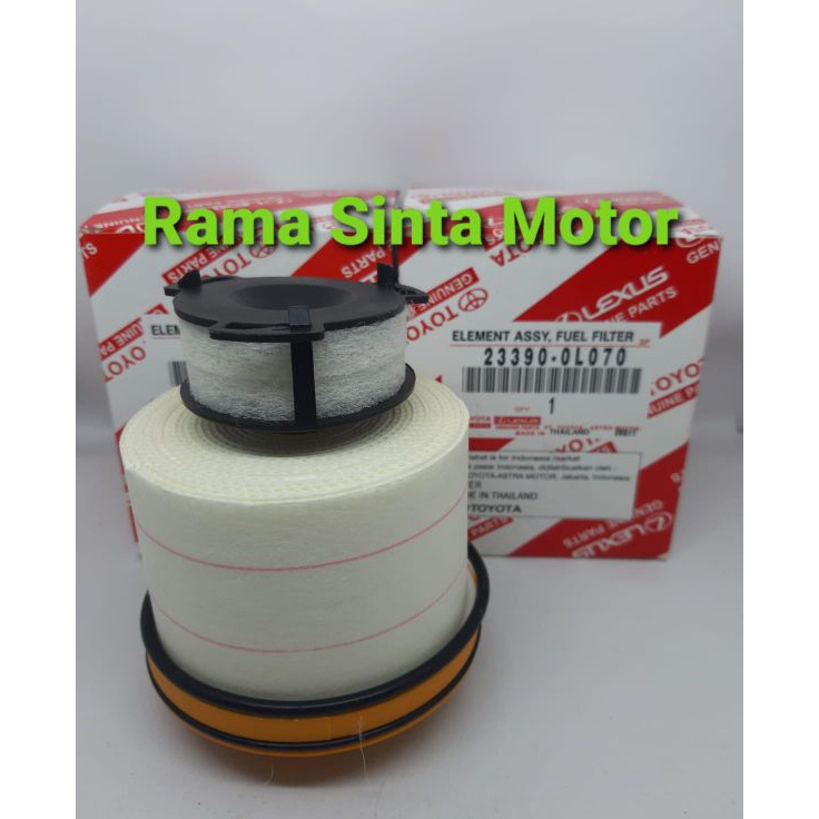 Jual ♒Fpk FILTER SOLAR FUEL FILTER TOYOTA INNOVA REBORN FORTUNER VRZ ...