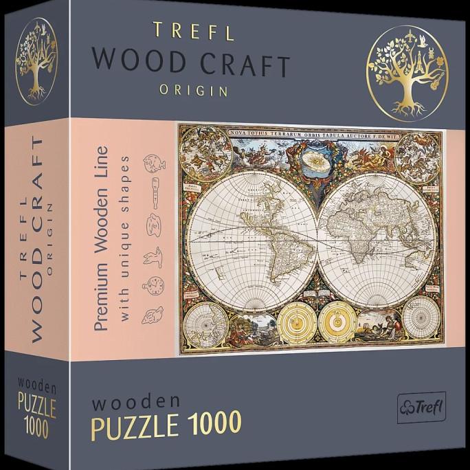 Jual Trefl Wood Craft Wooden Puzzle 1000 Ancient World Map 20144 ...
