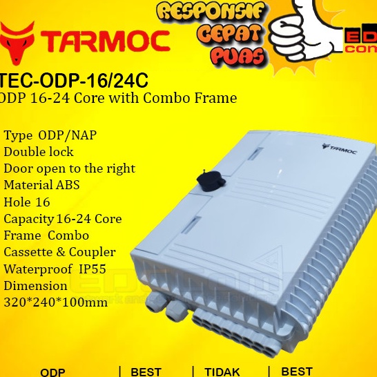 Jual LTI093 Tarmoc ODP 8/16/24 Core Double Lock COMBO | Dobel Lock ODP ...