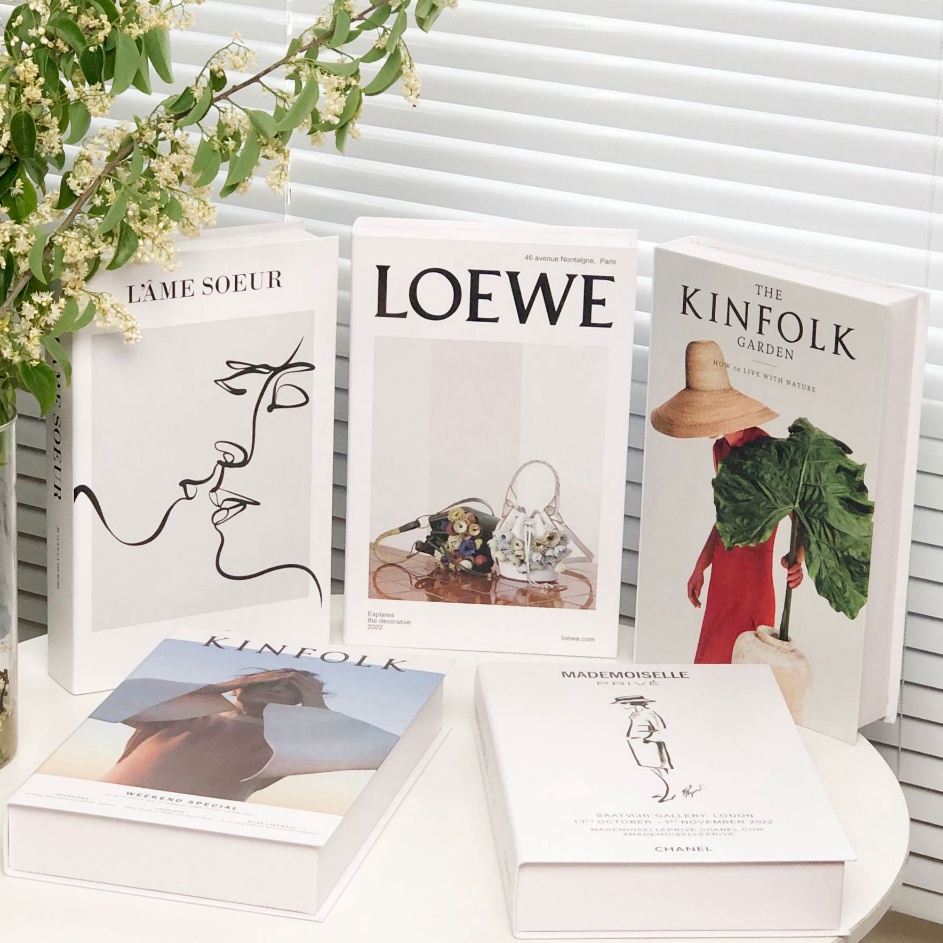 Jual Model Terkini Buku Pajangan Dekorasi / Dummy Book / Aesthetic ...