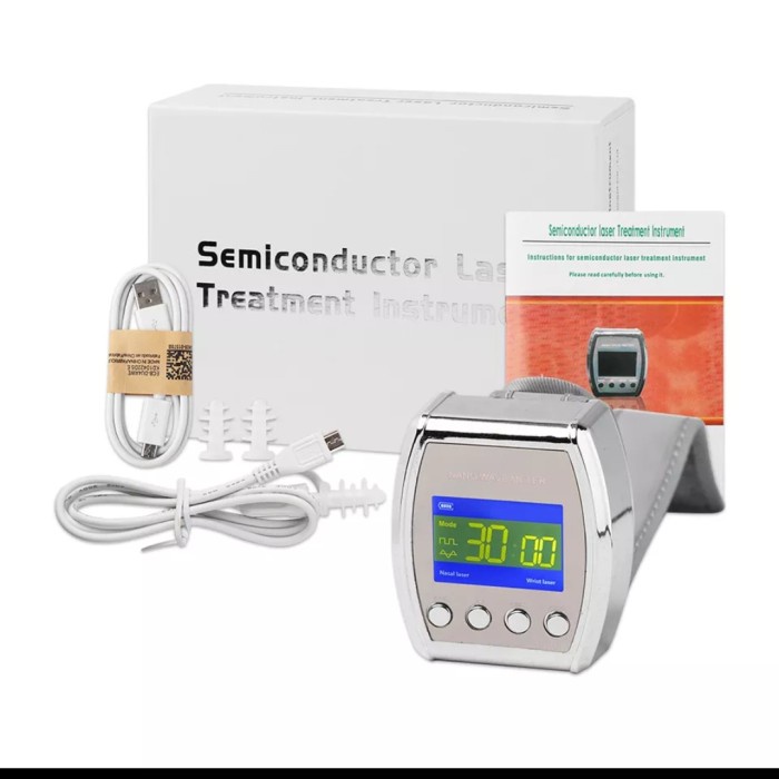 Jual Jam Laser Terapi 7 / 12 Penyakit Stroke Jantung Diabetes dr IR ...