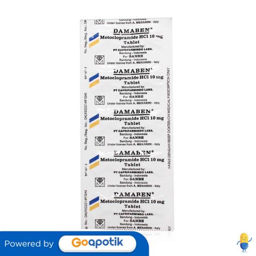 Jual DAMABEN 10 MG TABLET STRIP | Shopee Indonesia