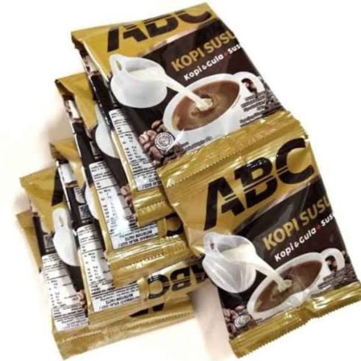Jual Ready KOPI ABC KOPI SUSU SACHET 31gr RENCENG RENTENGAN (ISI 10) Kirim Sekarang | Shopee ...