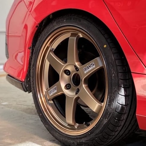 Jual stiker velg mobil Volk Rays Engineering TE37 | Shopee Indonesia