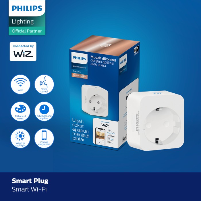 Jual Philips Wi-Fi Smart Plug / Stop Kontak Wi-Fi | Shopee Indonesia