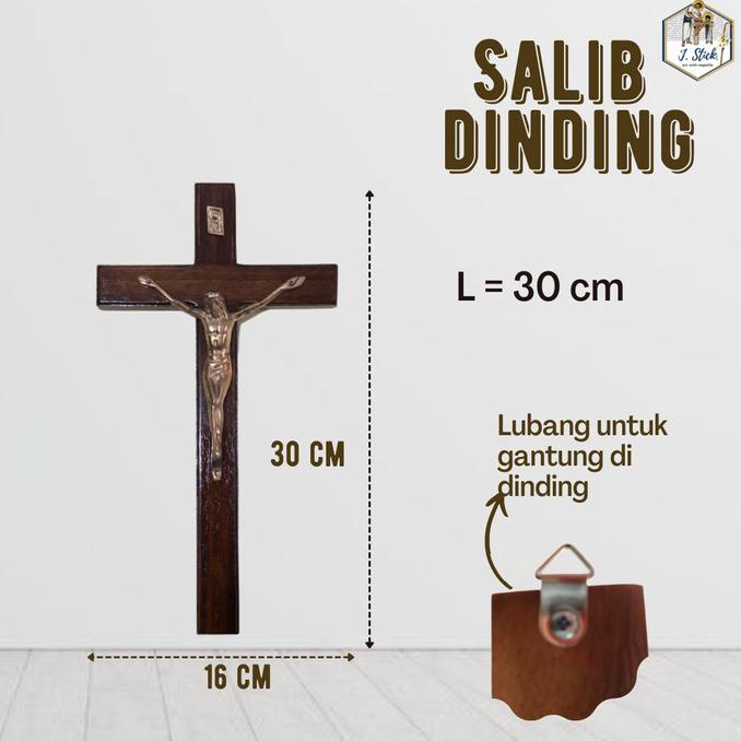 Jual SALIB DINDING, kayu jati corpus logam | Shopee Indonesia