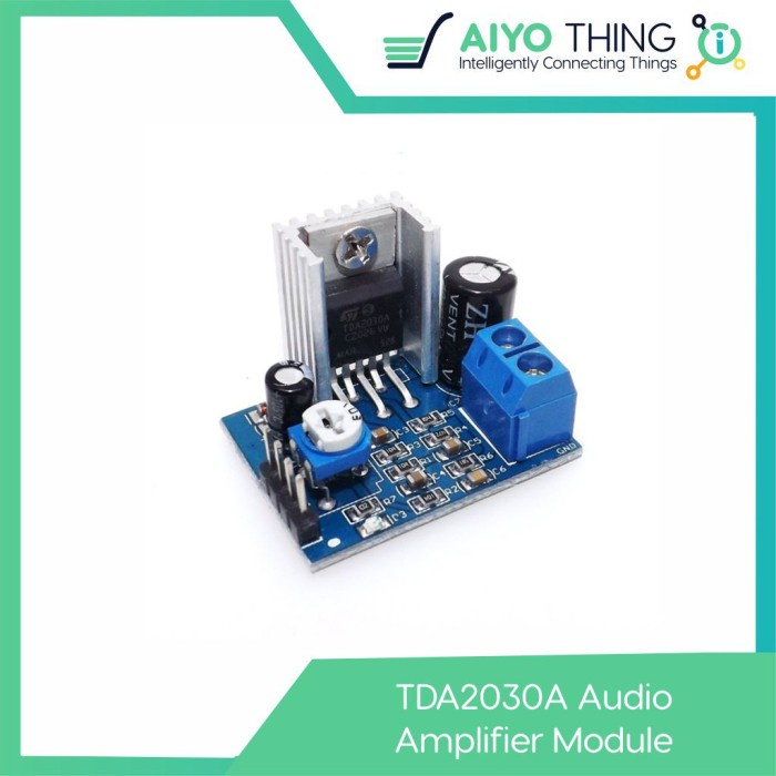 Jual TDA2030A TDA2030 Audio Amplifier Module Single Power Supply ...