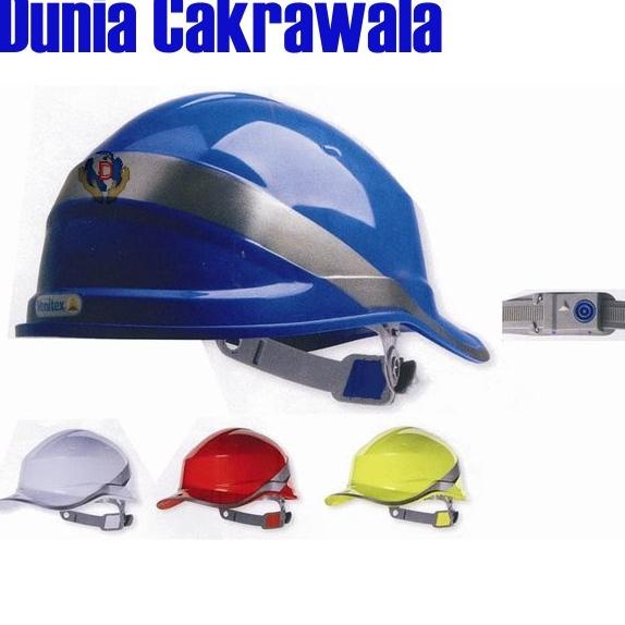 Jual Helm Safety Proyek Delta Plus / Helm Venitex Biru / Helm Proyek ...