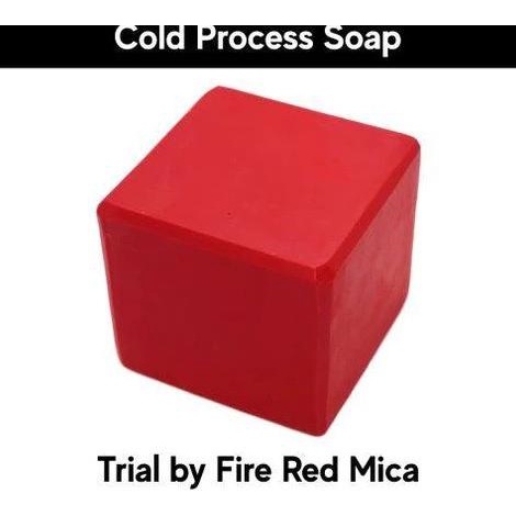 Jual Trial by Fire true RED Mica Soap Colorant Pewarna Sabun Bath Bomb ...