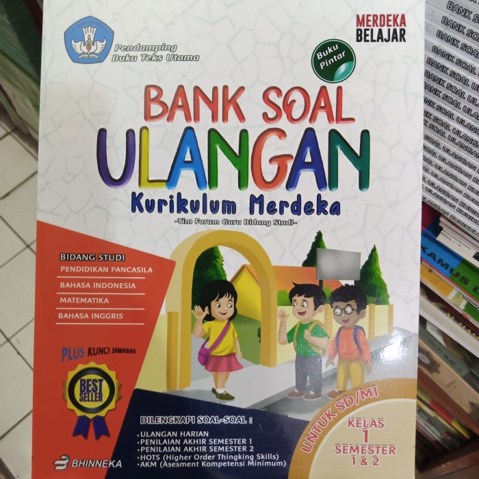 Jual DISKON SPESIAL BANK SOAL ULANGAN KURIKULUM MERDEKA UNTUK SD/MI KELAS 1 SEMESTER 1&2 TERBARU ...