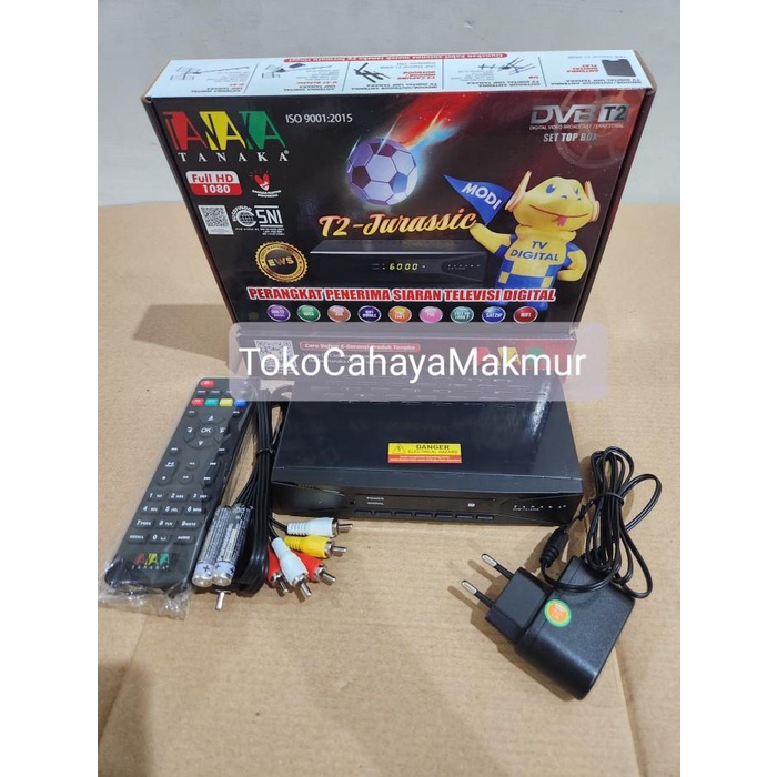 Jual Tanaka T2 Jurassic Set Top Box Digital Tv Receiver Full Hd Stb Dvb ...