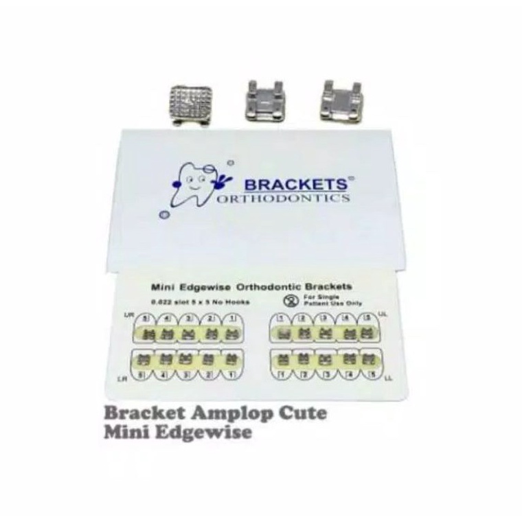 Jual [40] BRACKET AMPLOP EDGEWISE DAN BRACKET FANCY NO HOOK Terk!!ni ...